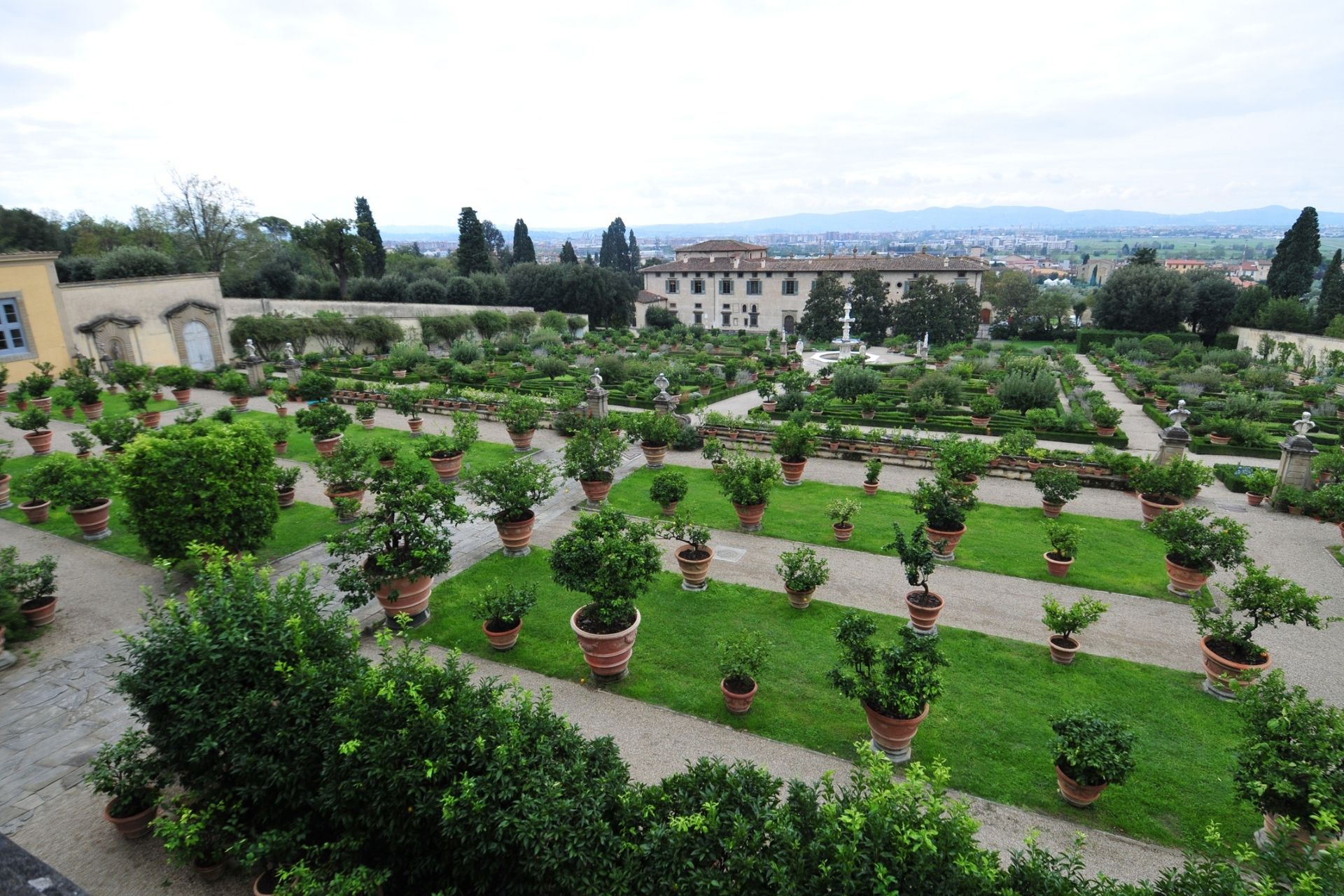 Giardino della Villa Medicea di Castello - Garden Route