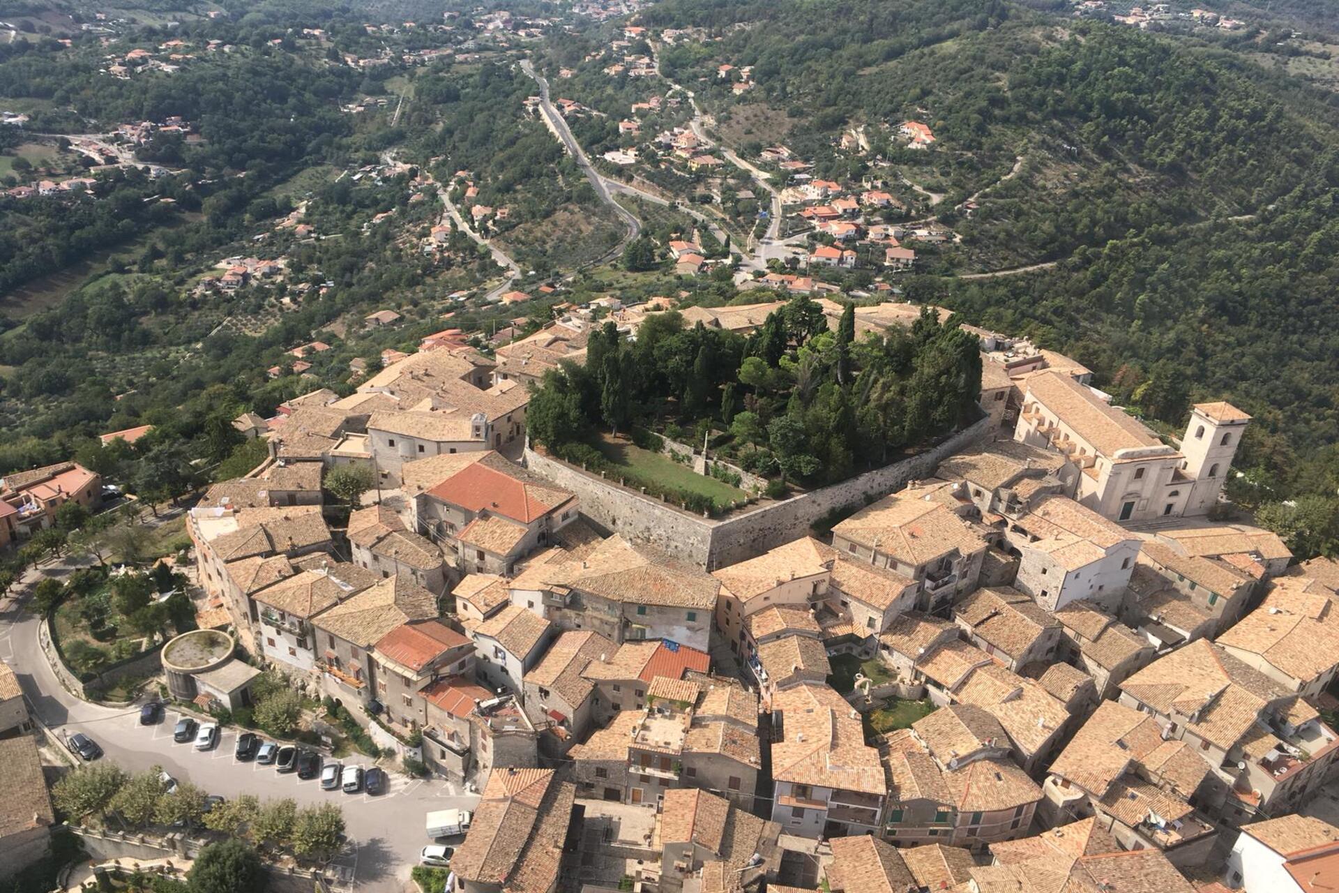 Castello di Fumone - Garden Route